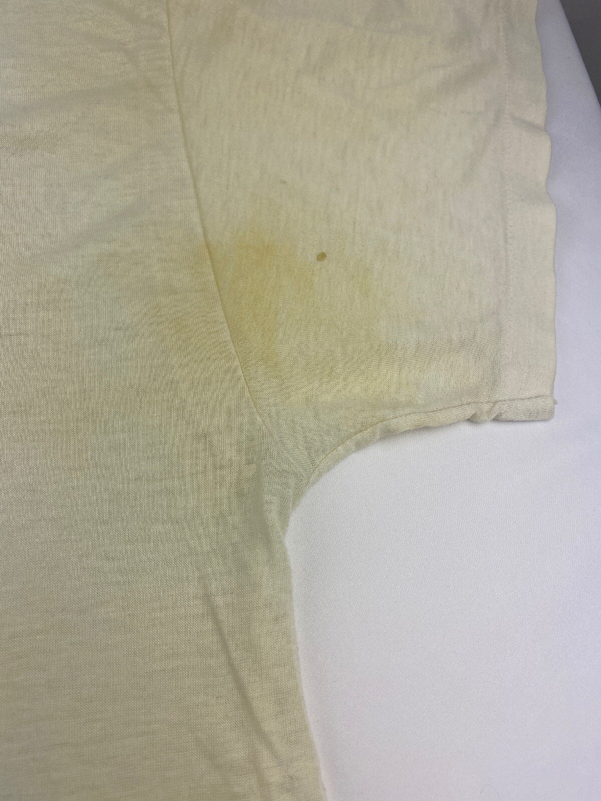 Vtg Off White Spring Break 86 Beach Long Tissue Tee T-Shirt Beach Cover ...