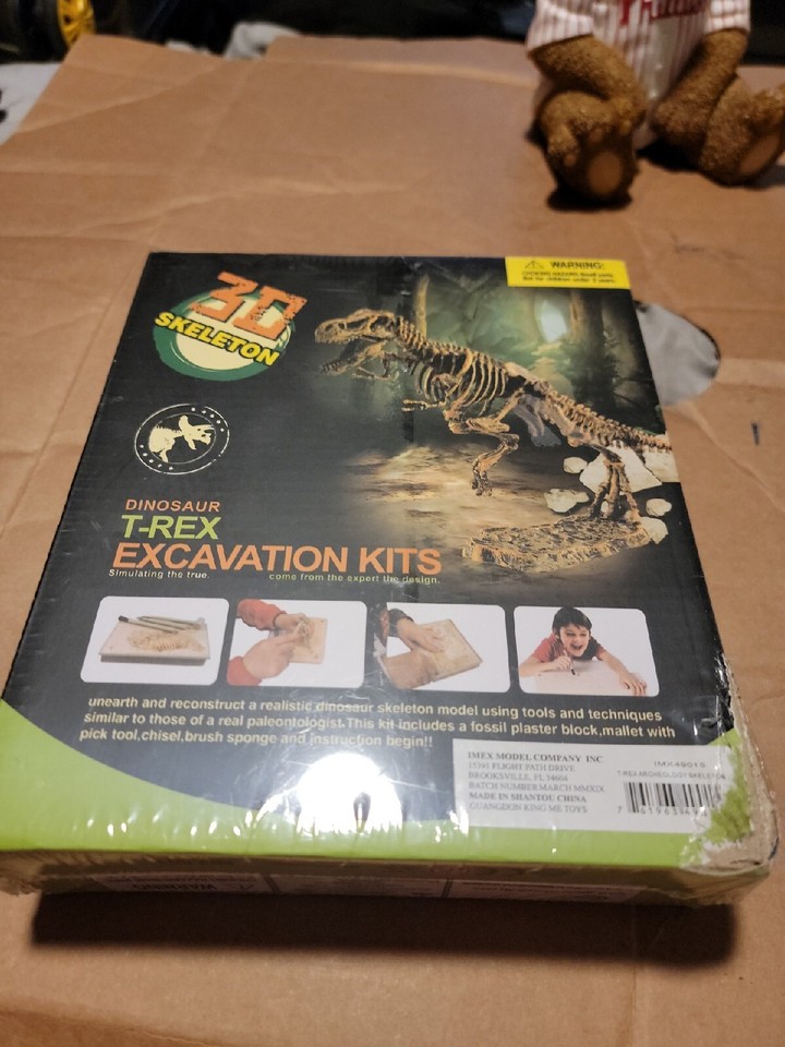 Dinosaur Fossils Excavation Kit For Kids Science Dino Dig Kit Toys T ...