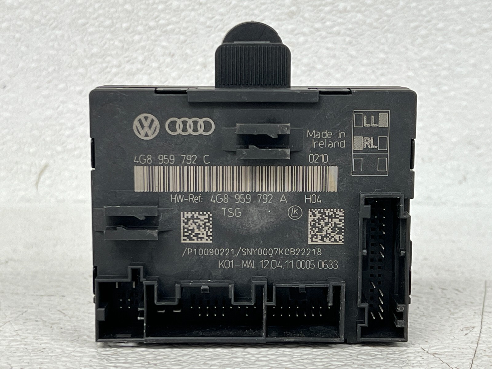 ⭐2012-2018 AUDI A7 FRONT RIGHT PASS DOOR COMPUTER CONTROL MODULE OEM ...