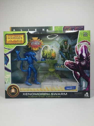 Alien Collection Xenomorph Swarm Battle Set Walmart Exclusive! Blue ...