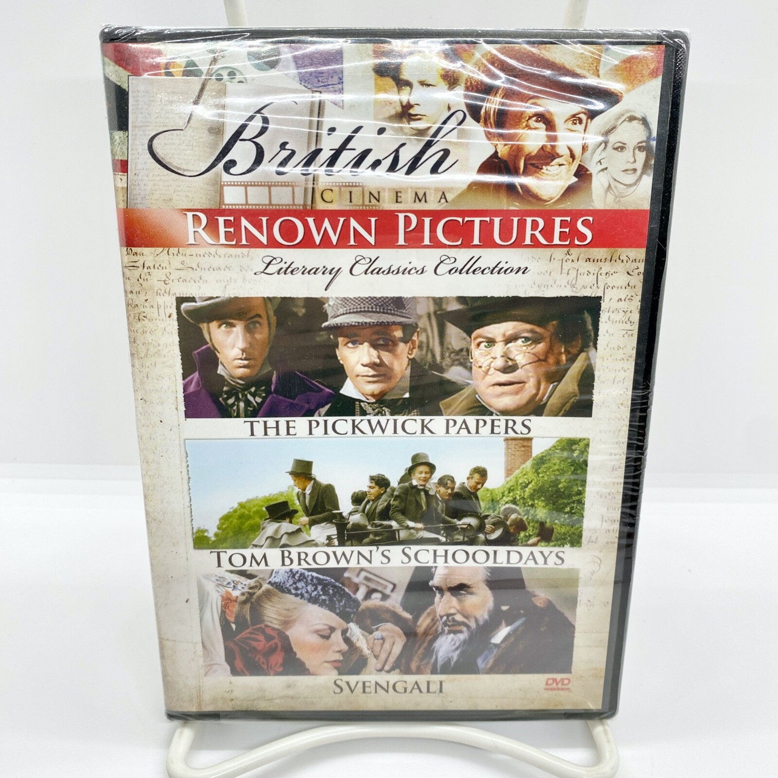 British Literary Classics DVD 2009 Pickwick Papers Schooldays Svengali ...