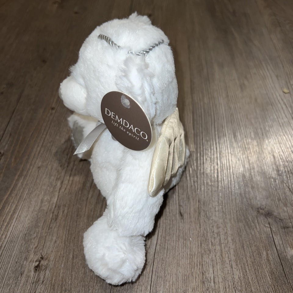 Guardian Angel Bear Plush White Super Soft For Baby New With Tags ...