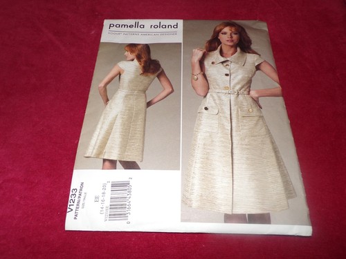 🌻 VOGUE AMERICAN DESIGNER #V1233 - PAMELLA ROLAND - LADIES DRESS ...