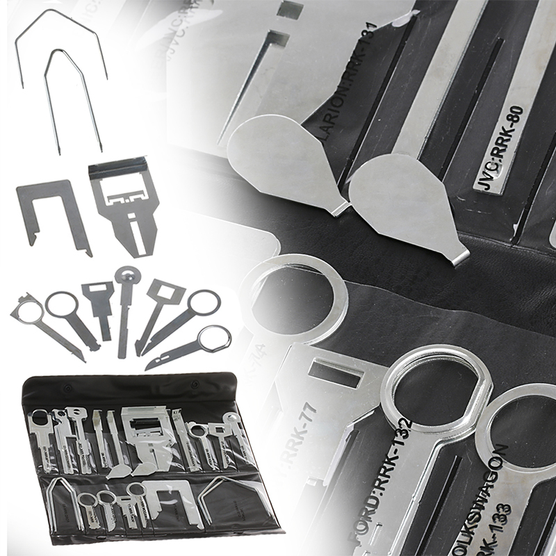 38Pcs Car Stereo Radio Release Removal Tools Key Kit Set For Sony Ford ...