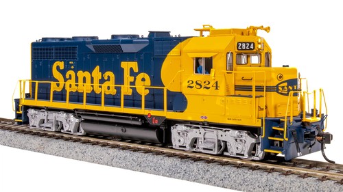 Broadway Limited BLI 7531 HO Scale EMD GP35 Santa Fe "Blue Warbonnet ...