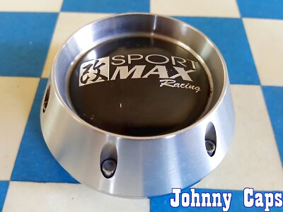 SPORT MAX RACING Wheel Center Cap CAP924 Silver | QTY 1 | Right ...