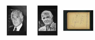 Gene Barry - Signed Autograph and Headshot Photo set - Burke's Law | eBay