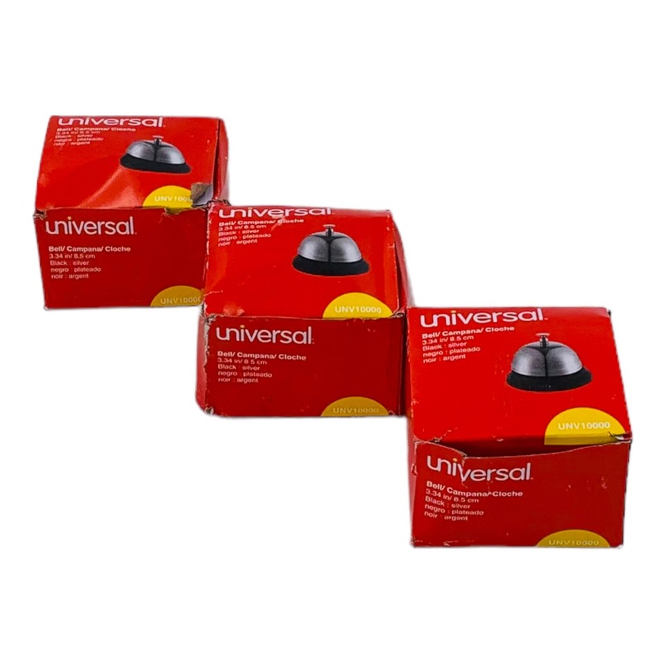 3 Pack Call Bell Service Bell Kitchen Bell Dinger Bell Tap Bell, 3.34 ...