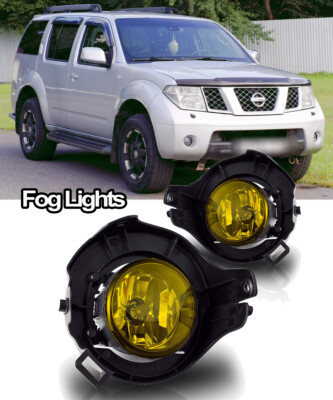 Fog Lights For 2005-2012 Nissan Frontier/Pathfinder Yellow Lens Left ...