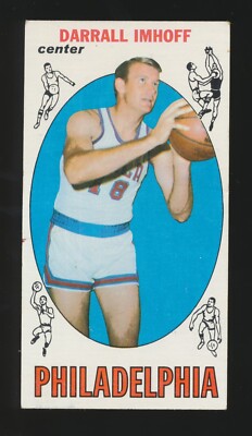 1969-70 Topps Basketball -#4 DARRALL IMHOFF RC (Philadelpha 76ers) | eBay