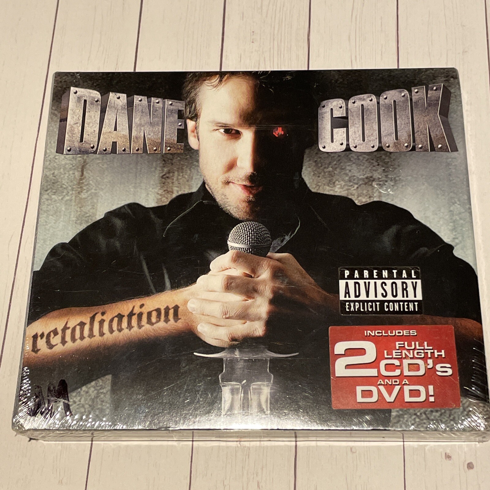 Retaliation [Digipak] by Dane Cook (CD, Jul-2005, 2 Discs, Comedy ...