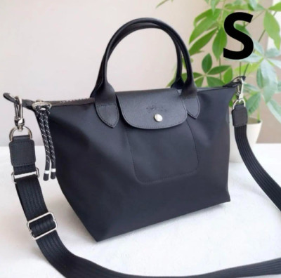 Longchamp Le Pliage Energy Shoulder Tote Bag 2Way Bag S Black Outlet ...