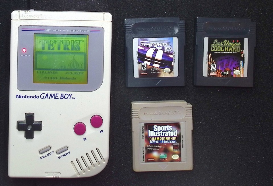 NINTENDO GAME BOY BUNDLE WITH 4 GAMES (TETRIS) | eBay