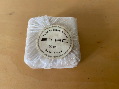 Nuovo - Bar Soap ETRO - Sapone Vegetale Puro - 50 Gr. | eBay