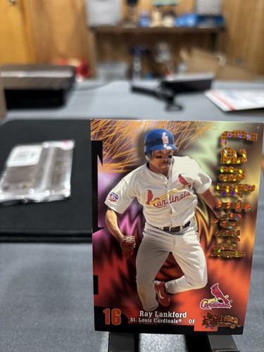1998 SKYBOX CIRCA THUNDER "SUPER RAVE" # 130 RAY LANKFORD # 21/25 | eBay