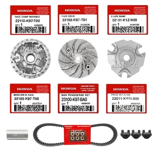 Genuine Honda PCX 150 PCX150 Transmission CVT Drive Pulley V Belt ...