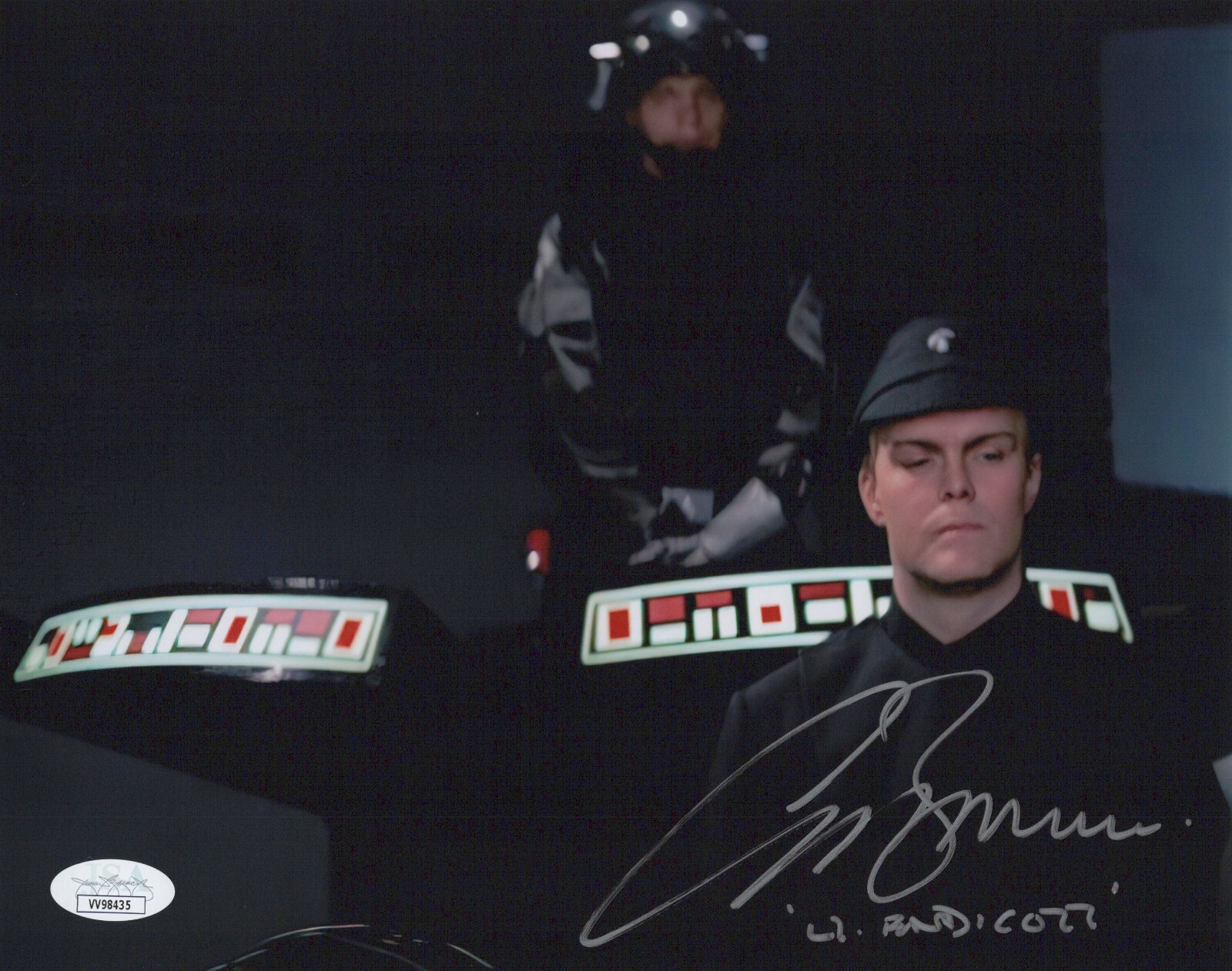 GLYN BAKER Signed 8x10 Star Wars LT. ENDICOTT Photo Authentic Autograph ...