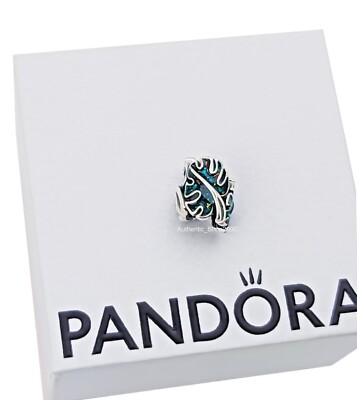 New 100% Authentic PANDORA 925 Ale Green Monstera Leaves Charm ...