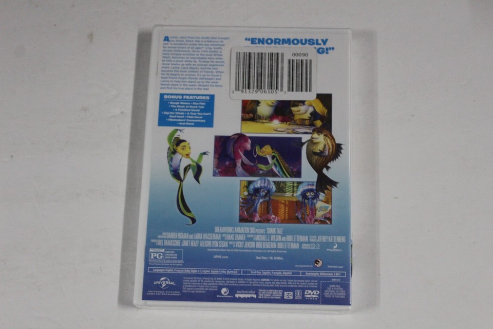 Shark Tale (DVD, 2004) Will Smith NEW 191329061053| eBay