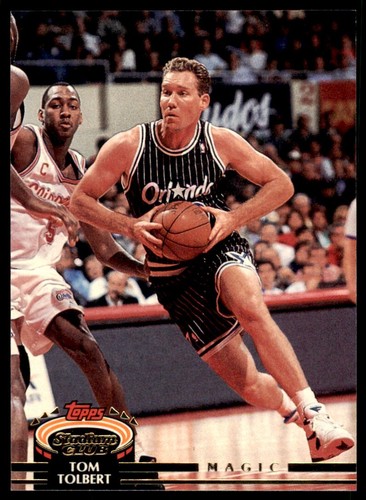 1992-93 Stadium Club Tom Tolbert Orlando Magic #359 | eBay