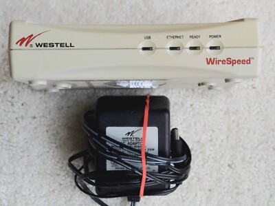 Westell WireSpeed router with adaptor | eBay