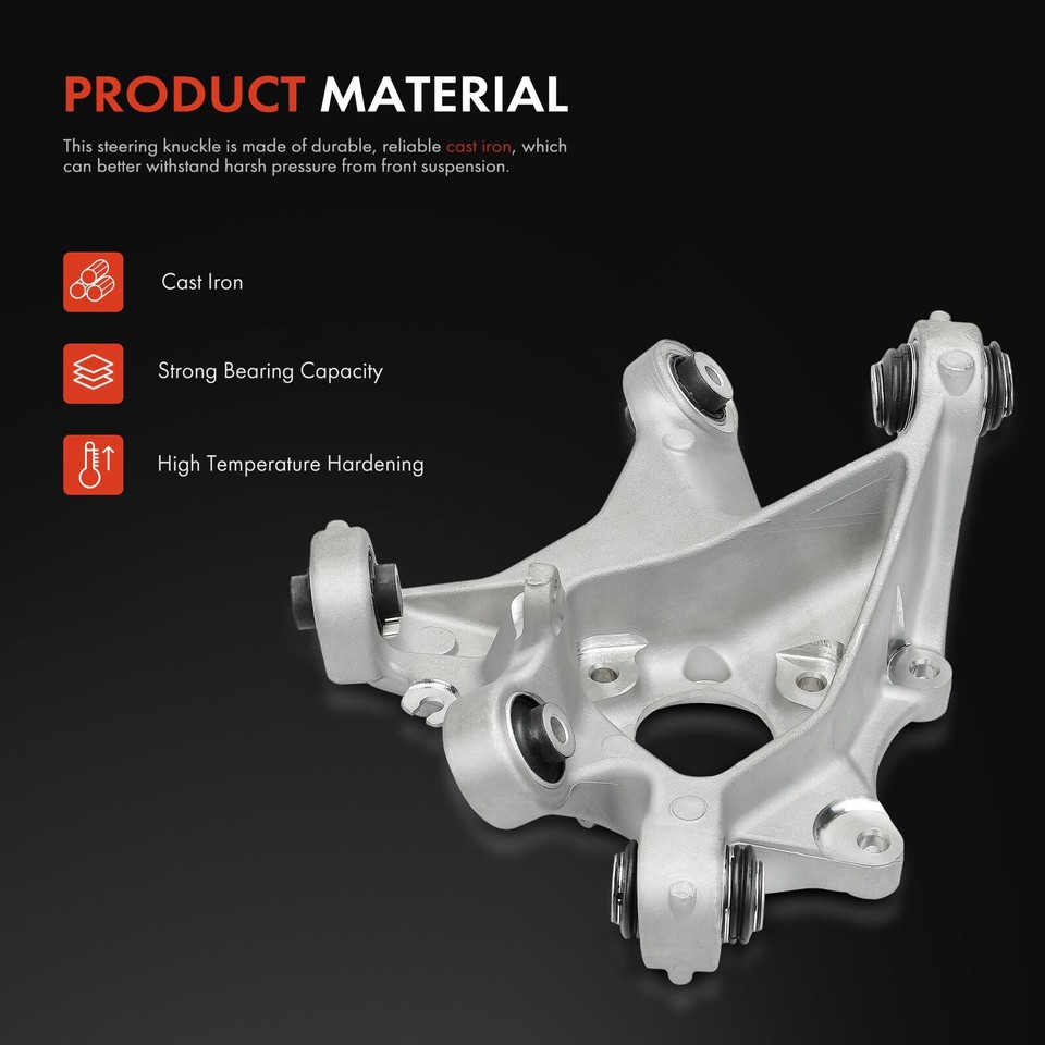 2x Steering Knuckles Rear for Tesla Model 3 5YJ3 2017-2023 EV 1044411 ...