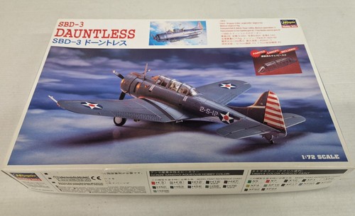 HASEGAWA SBD-3 DAUNTLESS 1/72 Kit 03018/SS18. Great Kit .1997 | eBay