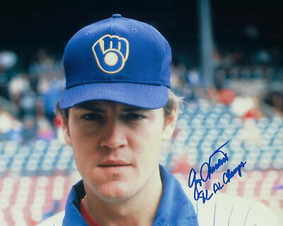 1982 BREWERS Doc Medich signed photo 8x10 AUTO w/ 82 AL Champs ...
