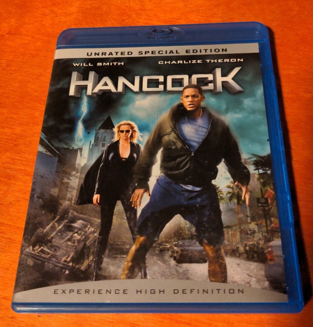 Hancock Film Jason Bateman Hancock (DVD, 2008) Will Smith, {Action}