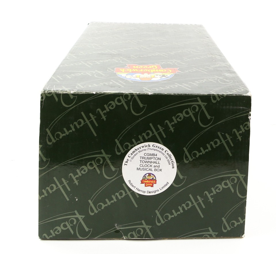 ROBERT HARROP 'TRUMPTON TOWN HALL & MUSIC BOX' CAMBERWICK GREEN FIGURE ...