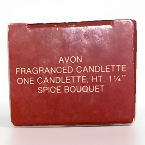 Avon Gift Collection Spice Bouquet Candle 1.25” | eBay