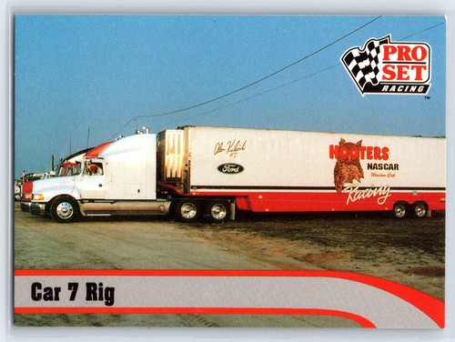1992 Pro Set Car 7 Rig AK Racing #15 | eBay