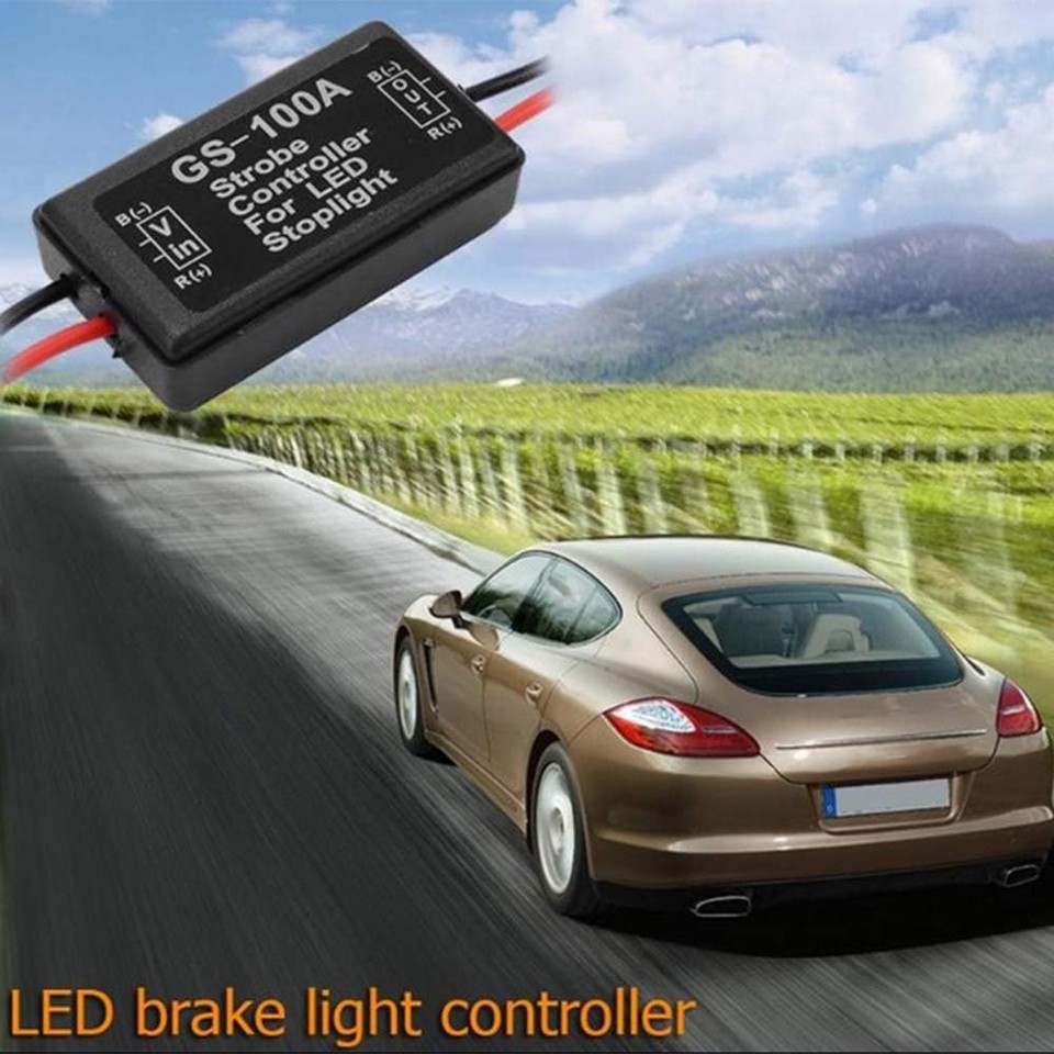 Universal third Brake light Pulsing Strobe Stop Light Flashing Module ...