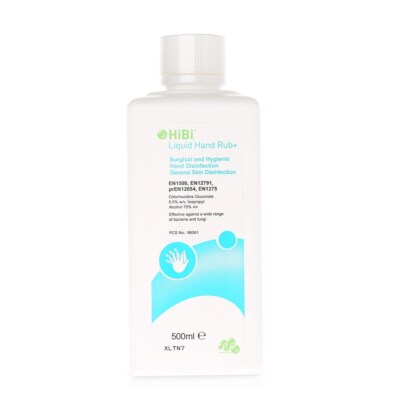 HiBi Hand Disinfectant Rub Alcohol Liquid Sanitiser Antibacterial ...
