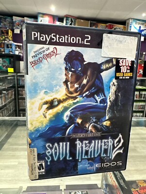 Legacy of Kain Soul Reaver 2 (Sony PlayStation 2, 2001) PS2 Tested ...