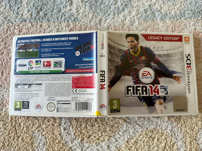 FIFA 14 Legacy Edition Nintendo 3DS PAL CIB English | eBay