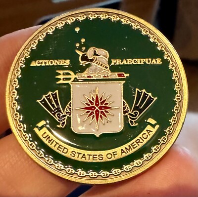 The Central Intelligence Agency CIA Challenge Coin CIA SOG SAD | eBay