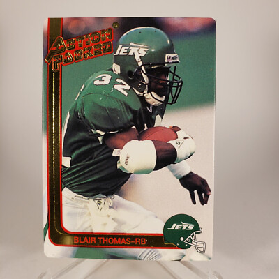 1991 Blair Thomas Action Packed Rookie Update #84 | eBay