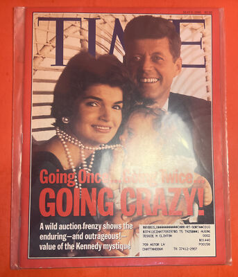 John F Kennedy/Jacqueline Kennedy Time Magazine May 6 1996 VG+ | eBay