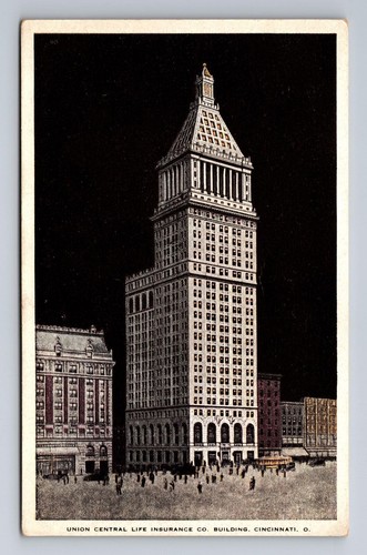 Cincinnati OH-Ohio, Central Life Insurance Company Building, Vintage ...