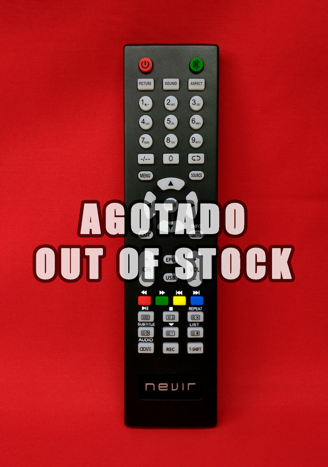 Mando a Distancia REEMPLAZABLE TV LED NEVIR // Modelo TV: NVR-7702 ...