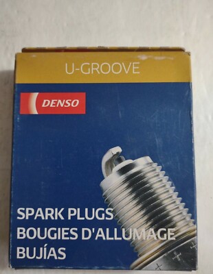 (4 Pack) Denso 3043 W20EP-U Nickel U-Groove Spark Plugs for BMW ...