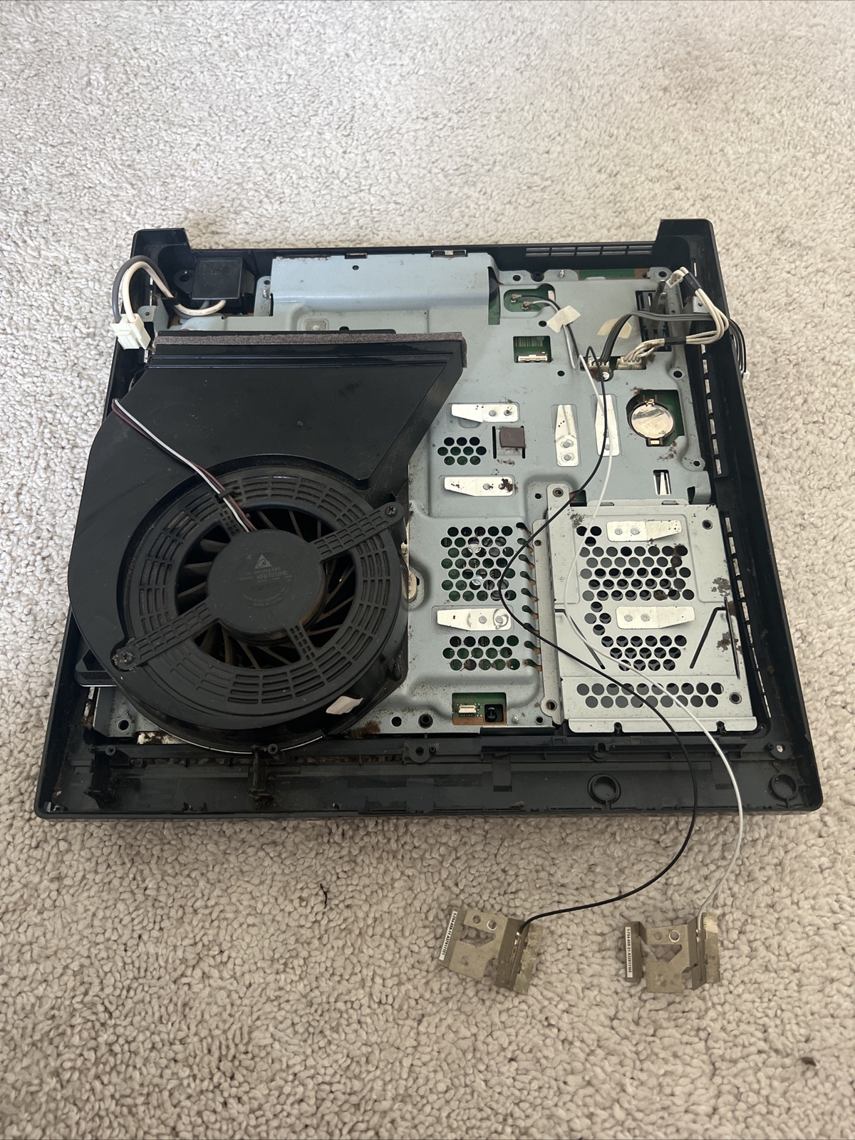 Sony Playstation 3 PS3 Slim Motherboard CECH-2001A W/ Fan and Bottom ...