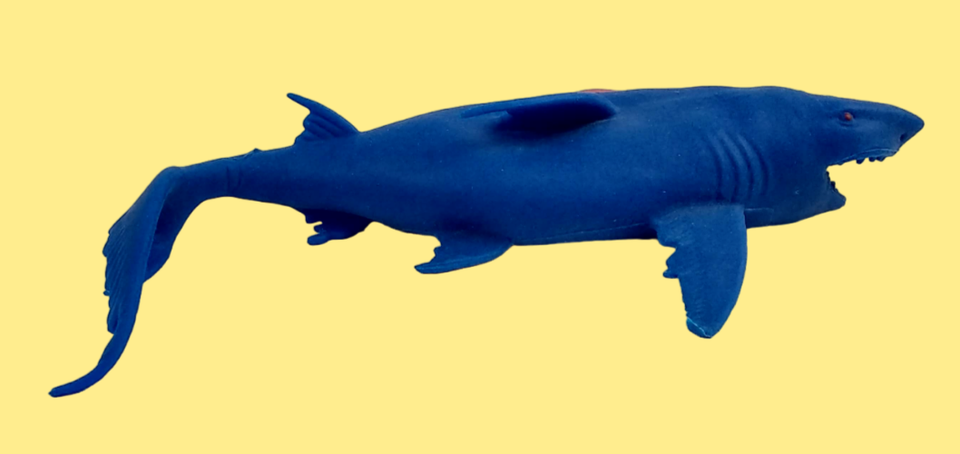 Shark Life-Like Imperial Jaru Figure Squishy Creatures Stretchable Toy ...