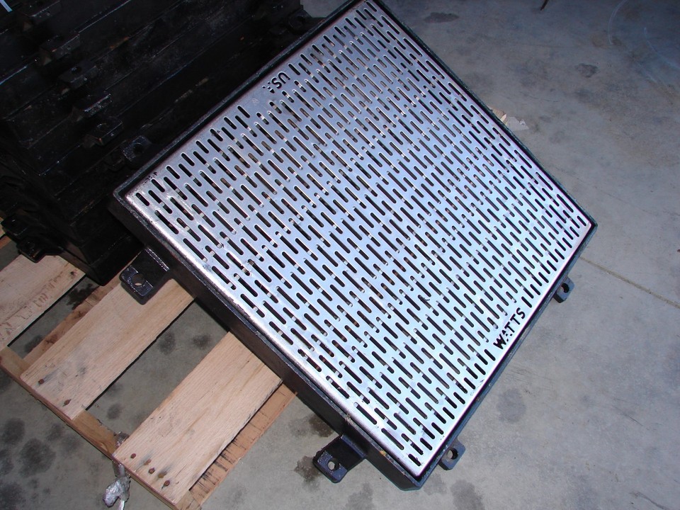 Watts Dead Level Trench Catch Basin Floor Main Drain Stainless Street ...