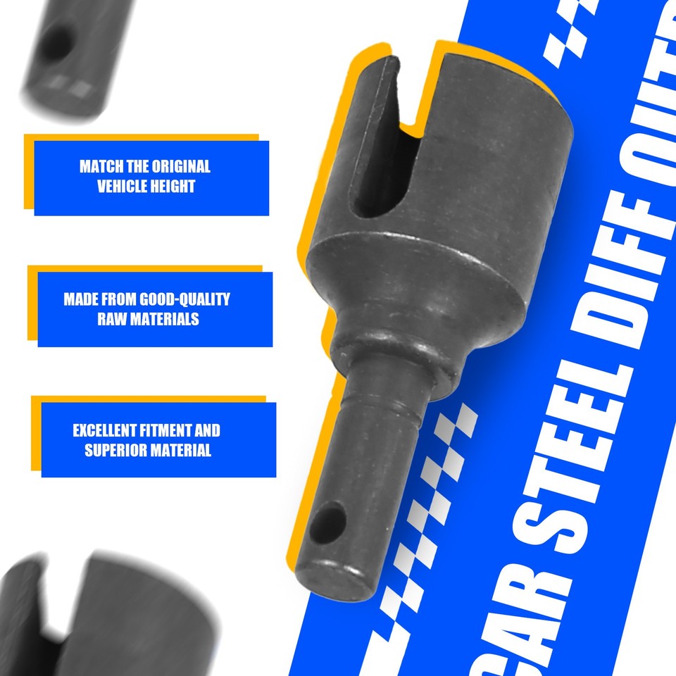 2Pcs Steel Outdrive Differential Output Cup for 1/8 KRATON5419 | eBay UK