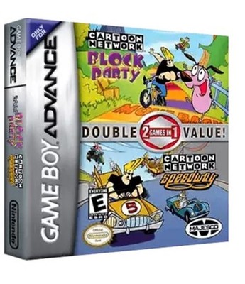 Cartoon Network: Block Party / Speedway - Gameboy Advance GBA Cartridge ...