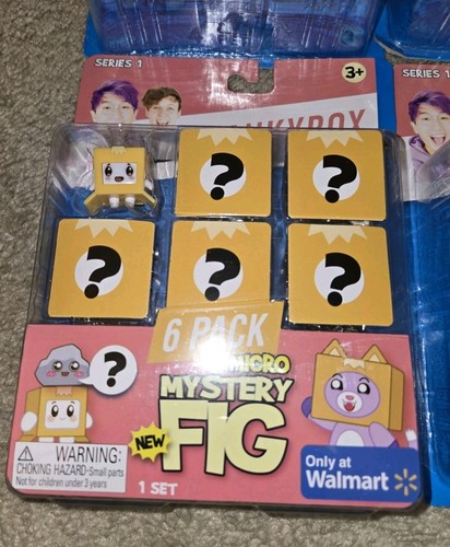 LankyBox Micro Mystery Box 4x 6-Pack Series 1 Walmart Exclusive 24 ...