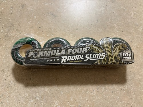 Spitfire Wheels Formula Four Radial Slims - 52mm 101 (Set of 4 ...