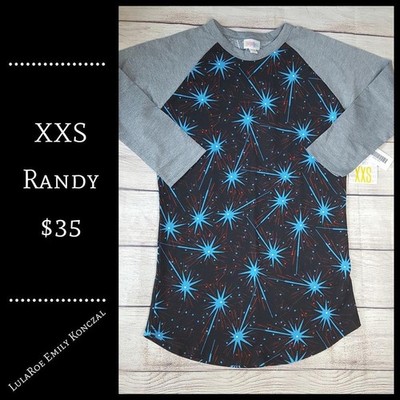Americana LulaRoe - Randy - Size XXS- NEW - retail $35 | eBay